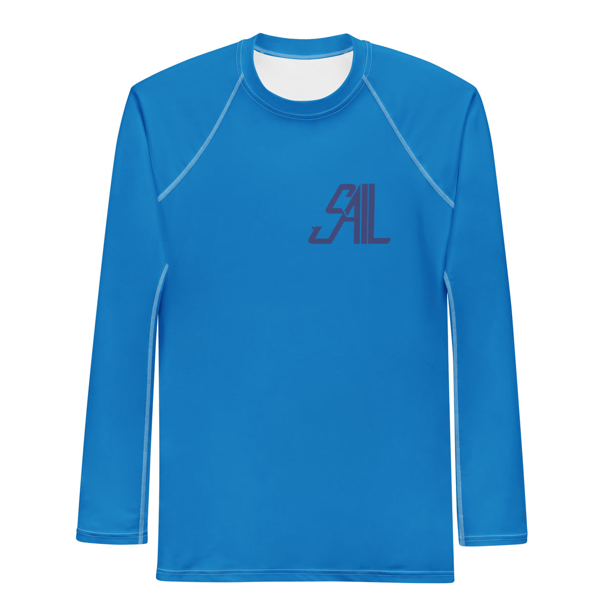 Sail Men's Blue Rash Guard – The Marine Shop